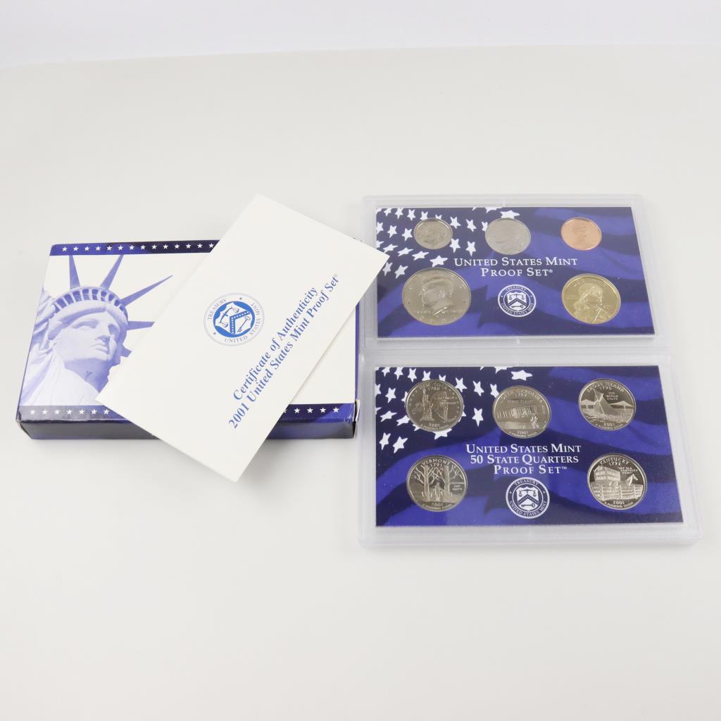 2001 US Mint Proof Set | Property Room