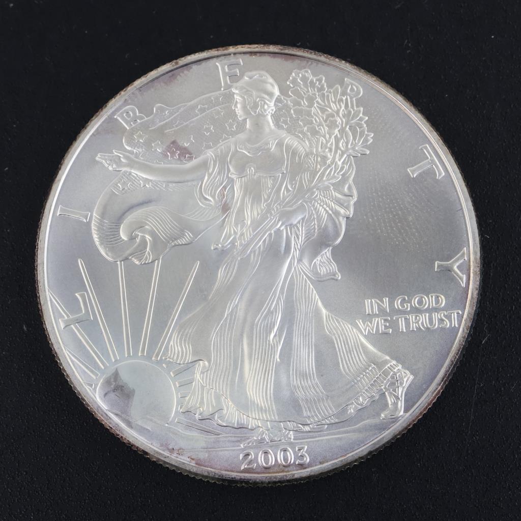 2003 American Eagle Fine Silver Dollar 1oz | Property Room