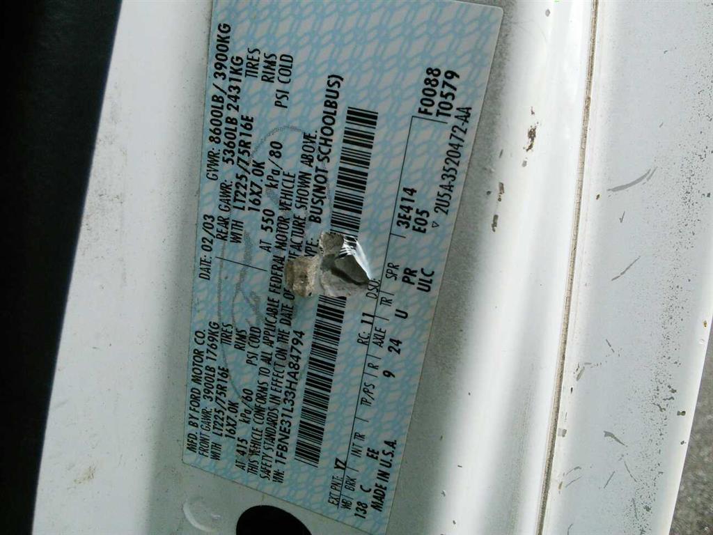 2003 Chevrolet Econoline 12 Passenger Van (Hartford, CT 06114 ...