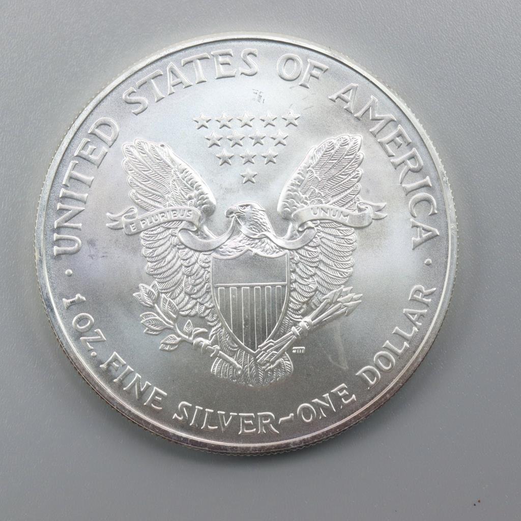 2003 Fine Silver American Eagle Dollar, 1oz | Property Room