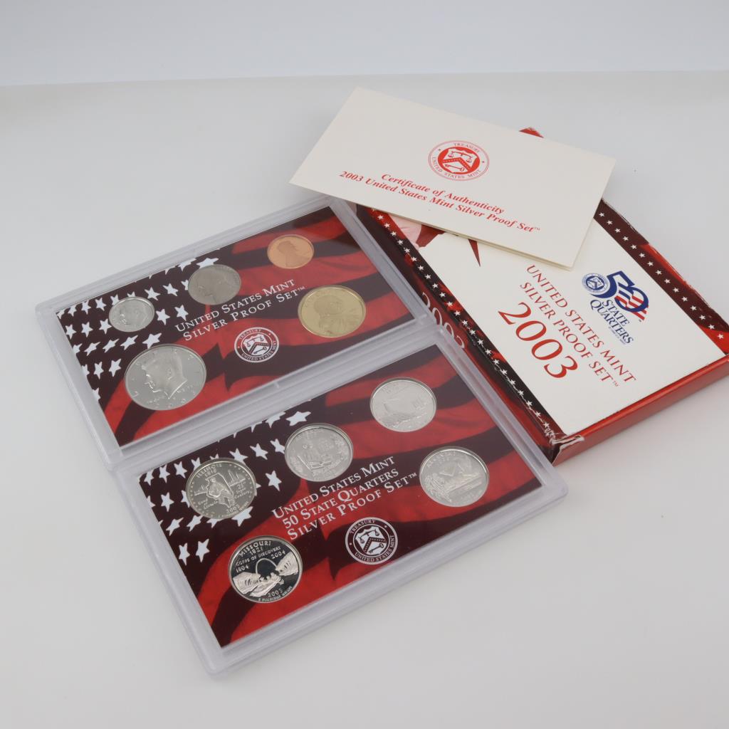 2003 U.S. Mint Silver Proof Set | Property Room