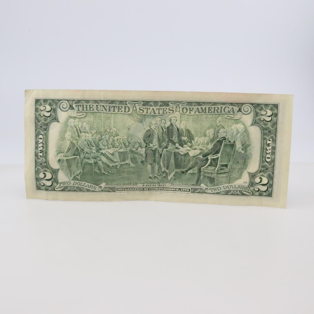 2003A Two Dollars US Note Texas State Landmark Overlay | Property Room