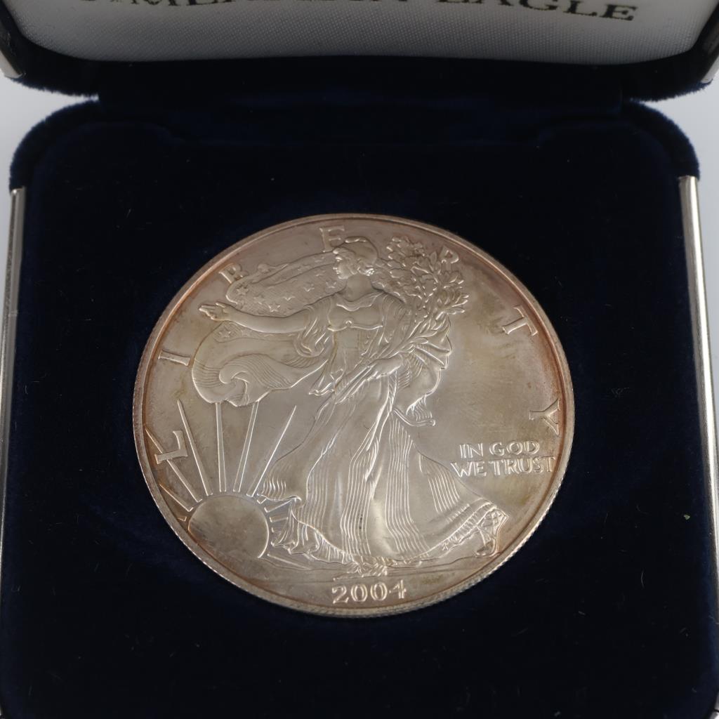 2004 American Eagle Fine Silver Dollar 1 Oz. | Property Room