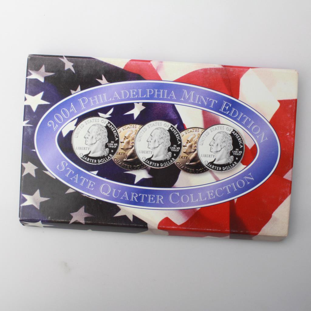 2004 Philadelphia Mint State Quarter Set | Property Room