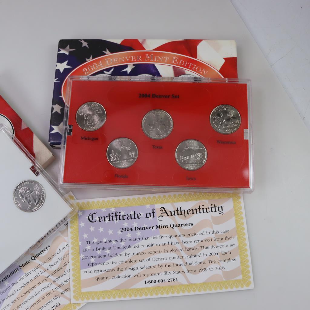 2004 U.S. State Quarter Collection, 2 Sets | Property Room