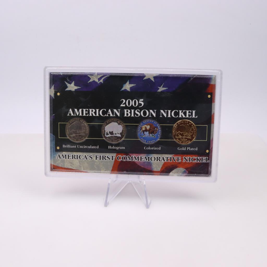 2005 American Bison Nickel Set | Property Room