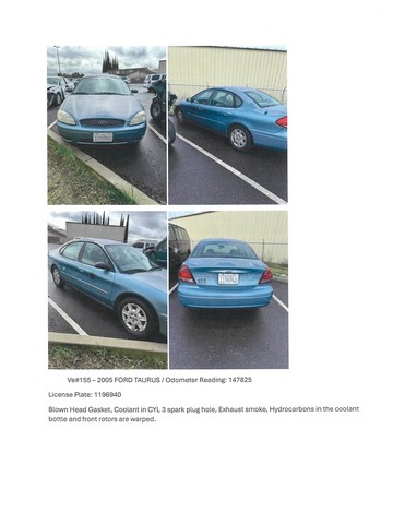 2005 Ford Taurus (Merced, CA 95348) | Property Room