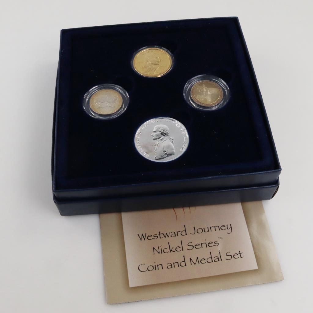 2005-S US Westward Journey Nickel Series Coin And Medal Set | Property Room