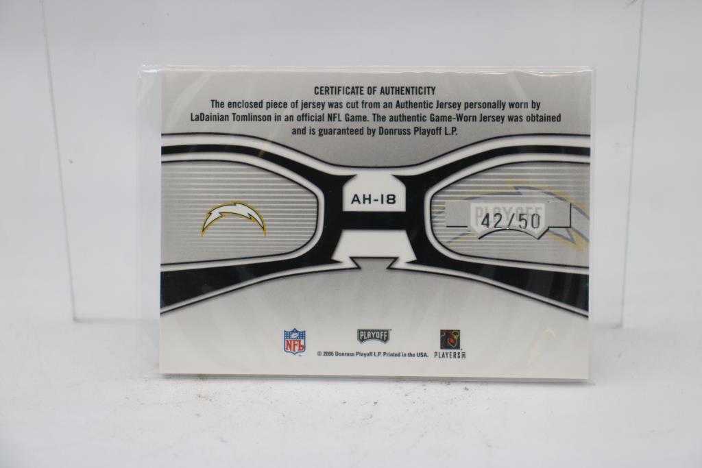 2006 Absolute Memorabila /50 LaDainian Tomlinson #AH-18 | Property Room