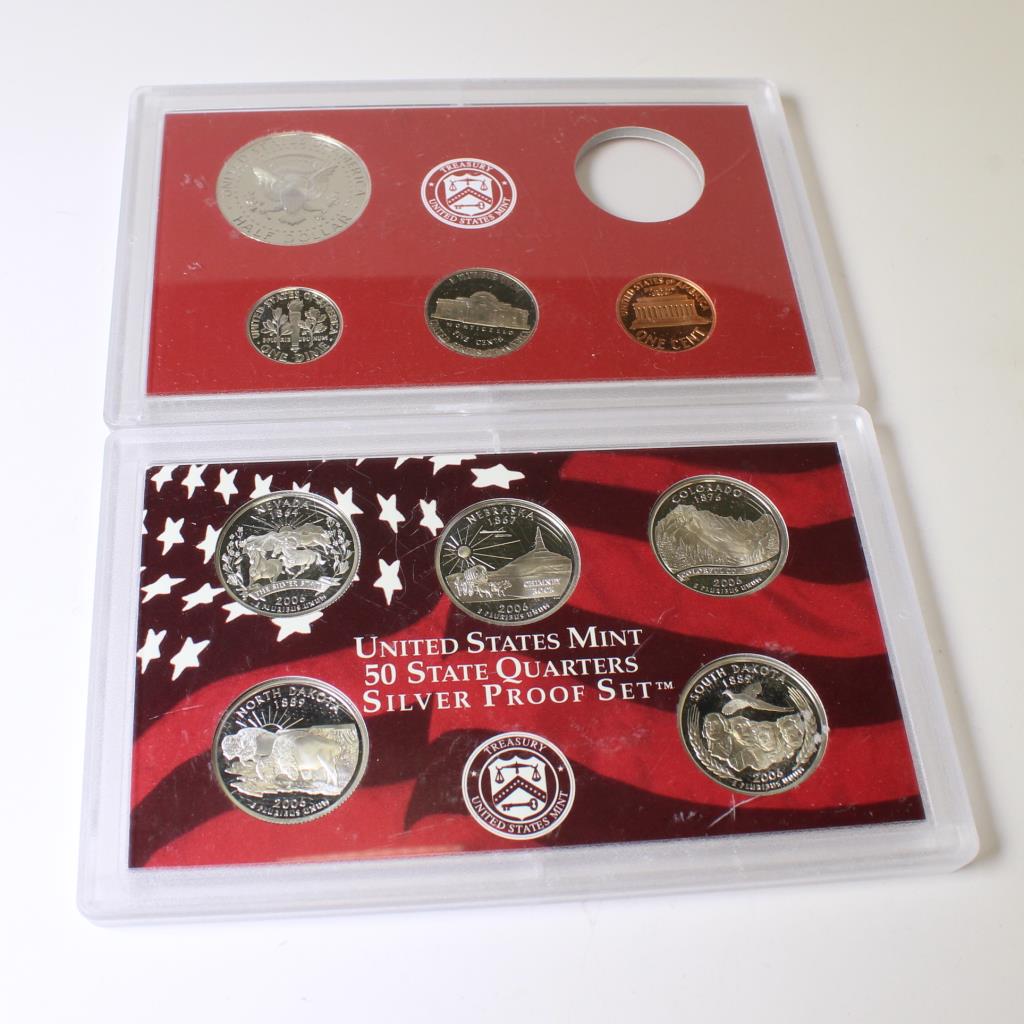 2006 U.S. Mint Proof Coin Set With State Quarter Set | Property Room