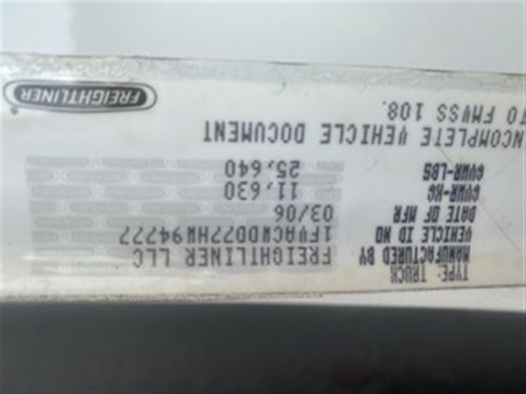 2007 Freightliner 16M (Brooklyn, NY 11214) | Property Room
