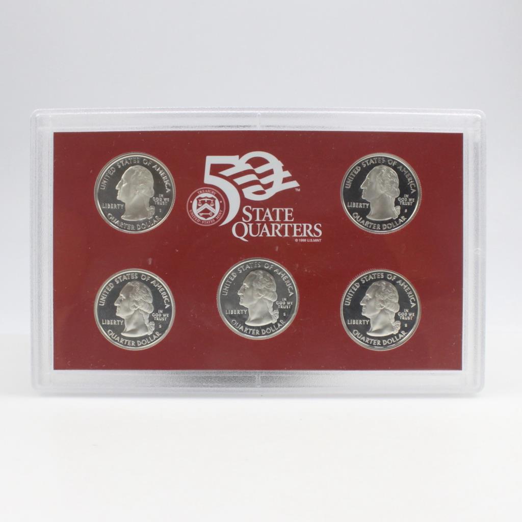 2007 Silver 50 State Quarters Proof Set | Property Room