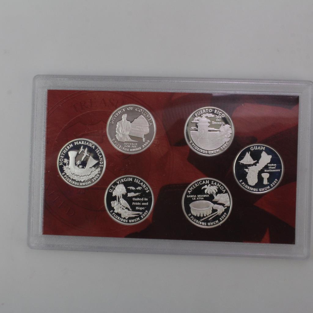 2009 DC & US Territories Quarters Silver Proof Set | Property Room