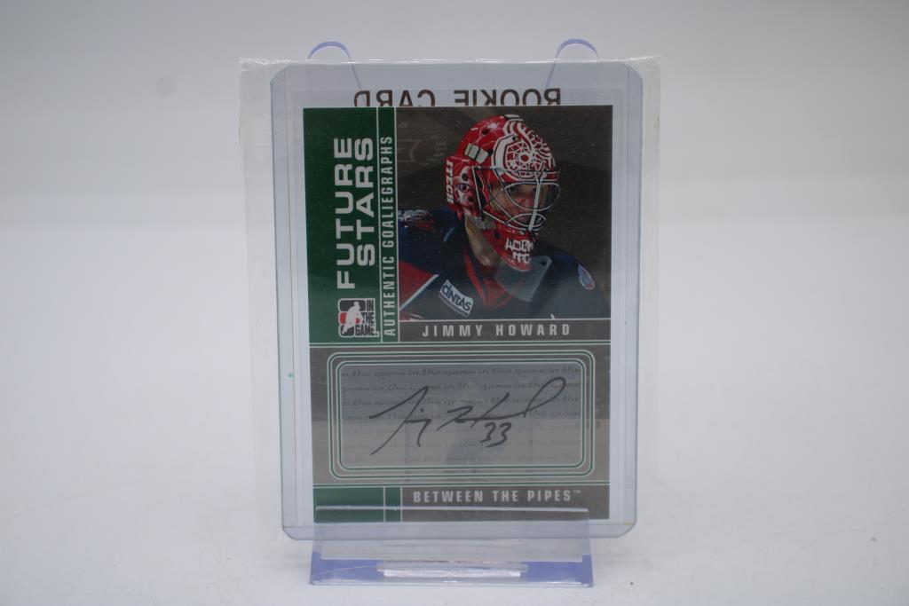 2009 In The Game Future Stars Jimmy Howard Autograph #A-JH | Property Room