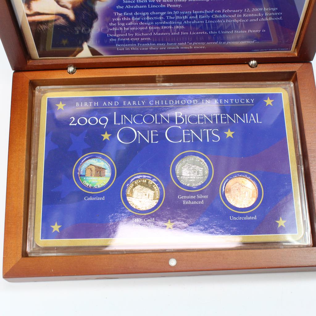 2009 Lincoln Bicentennial One Cent Collector's Set | Property Room