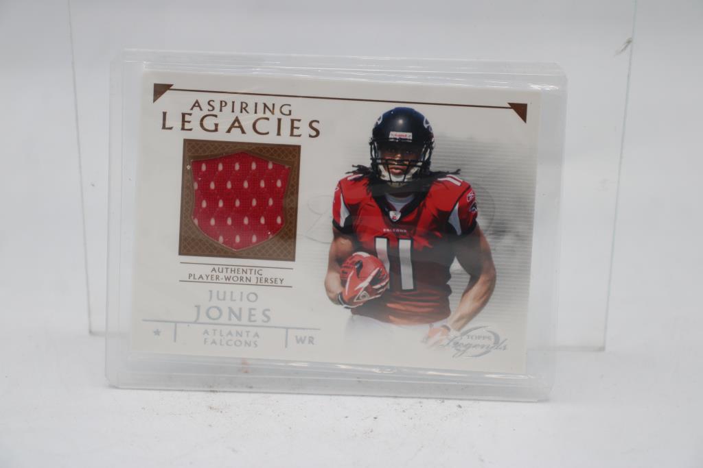 2011 Topps Legends Julio Jones Jersey Card #ALR-JJ | Property Room