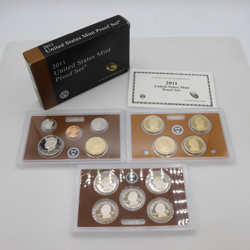2011 US Mint Proof Set Includes COA | Property Room