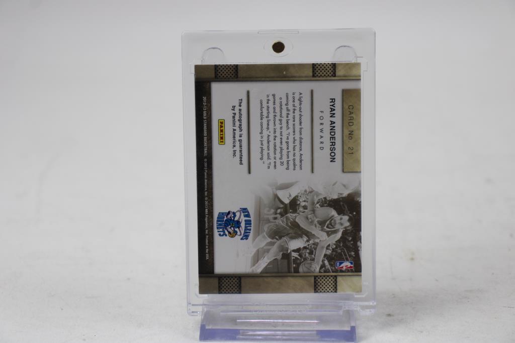 2012-13 Gold Standard Basketball Ryan Anderson Autograph /249 ...