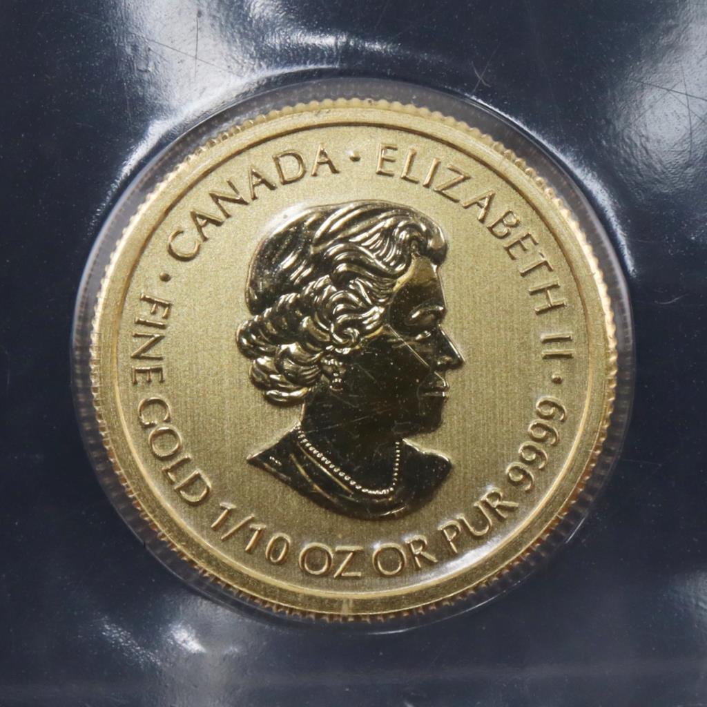 2014 Canadian First Special Service Force Fine Gold 5 Dollar 1/10th Oz ...