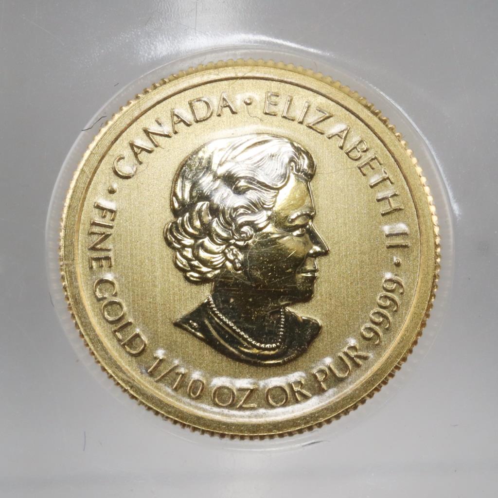 2014 Canadian First Special Service Force Fine Gold 5 Dollar 1/10th Oz ...