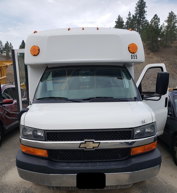 2016 Chevy Express 4500 Bus (Coeur d'Alene, ID. 83814) | Property Room
