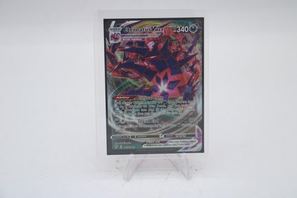 2020 Pokemon Eternatus VMax Full Art 117/189 | Property Room