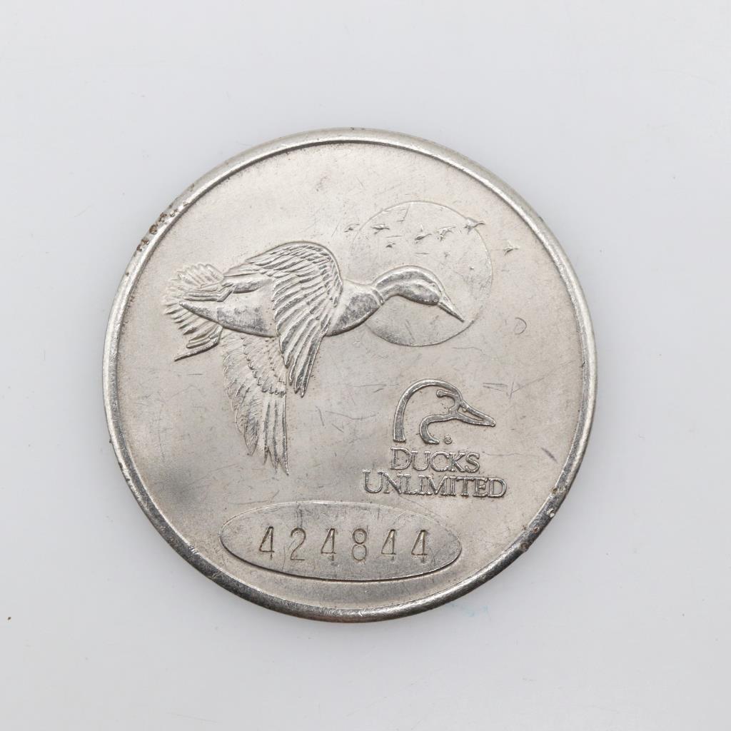 2021 Ducks Unlimited Collectors Edition Raffle Coin Token | Property Room