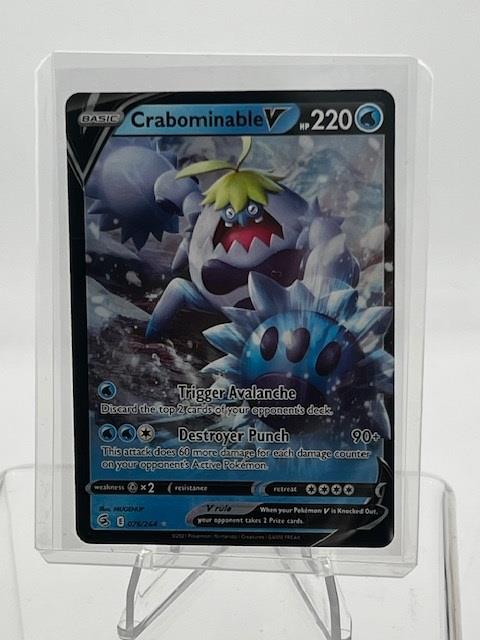 2021 Pokemon Crabominable V 076/264 | Property Room