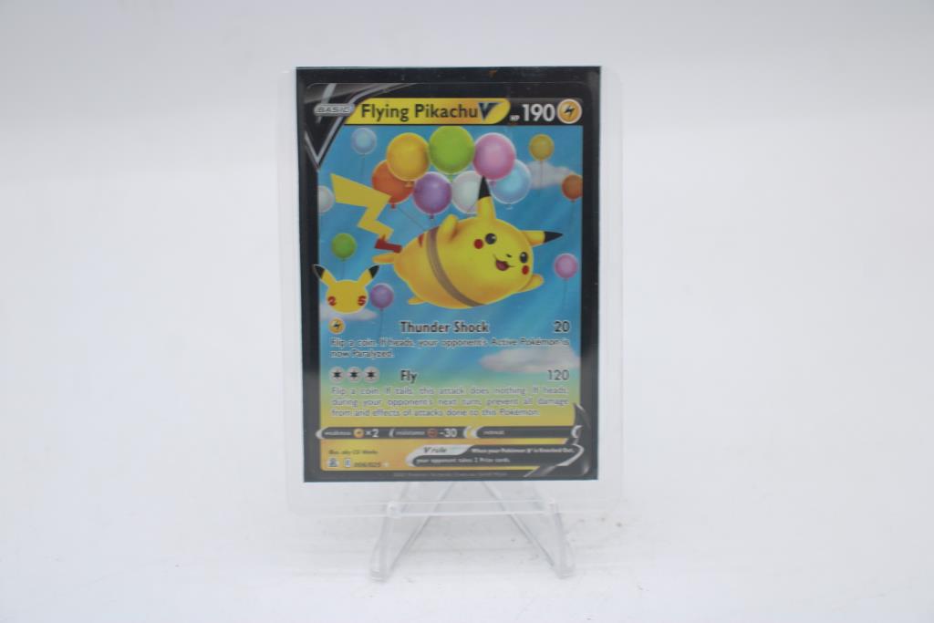 2021 Pokemon Flying Pikachu V 006/025 Full Art | Property Room