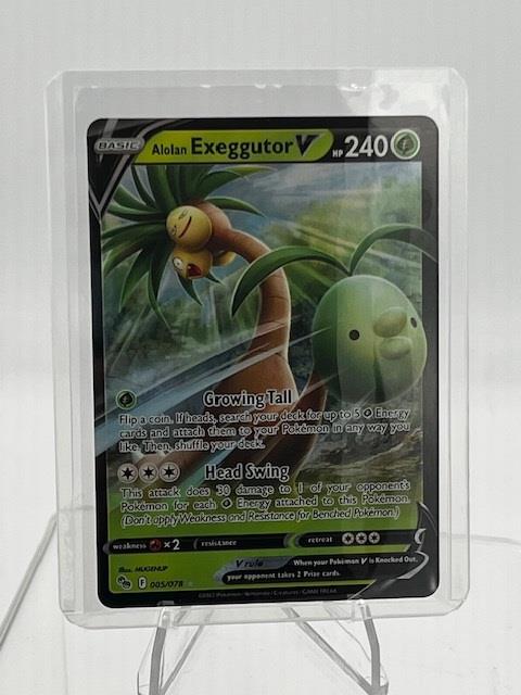 2022 Pokemon Alolan Exeggutor V 005/078 | Property Room