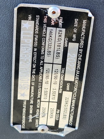 2022 Transpro Moped (Jamaica, NY 11430) | Property Room