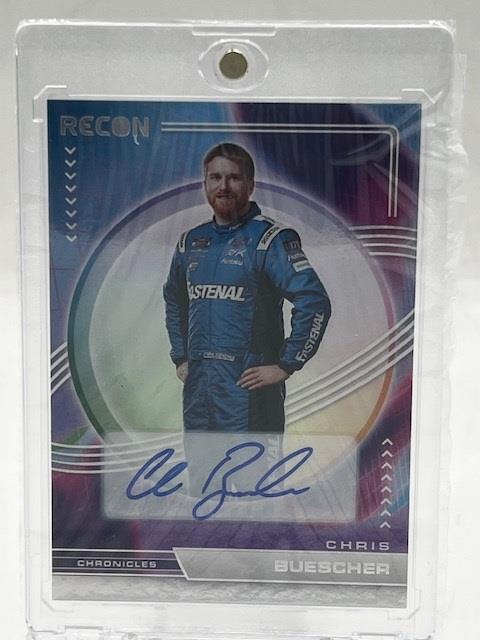 2023 Panini Chronicles Chris Buescher AUTO Card #2 | Property Room