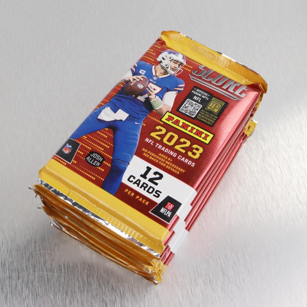 2023 Panini Score Football Trading Cards, 10 Sealed Packs | Property Room
