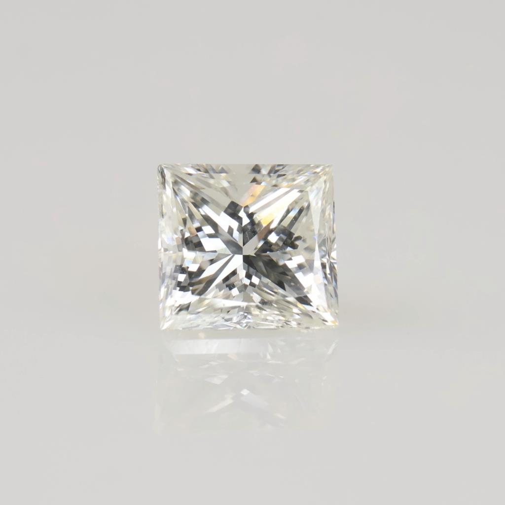 2.08cts TW Princess Cut Loose Diamond-Evaluated By Our Certified ...
