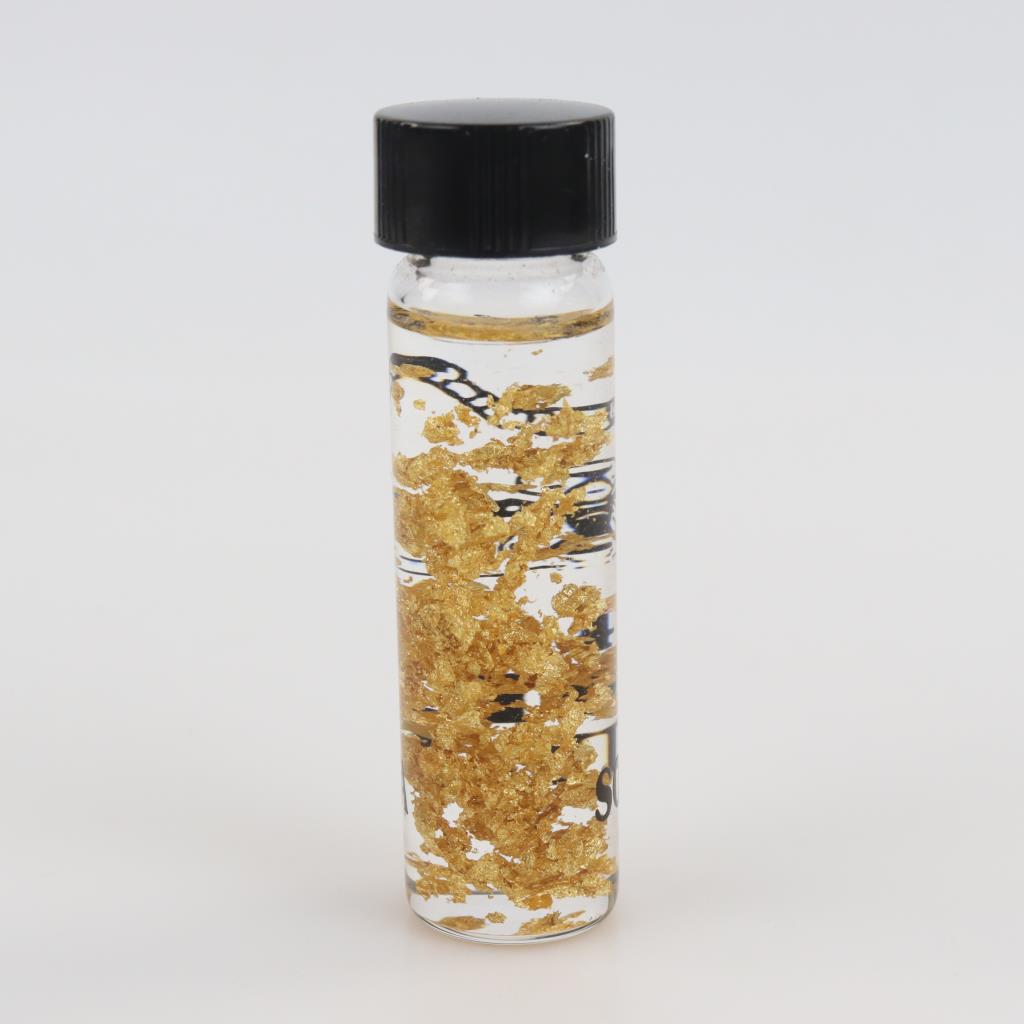 20kt Gold Flakes In A Bottle | Property Room