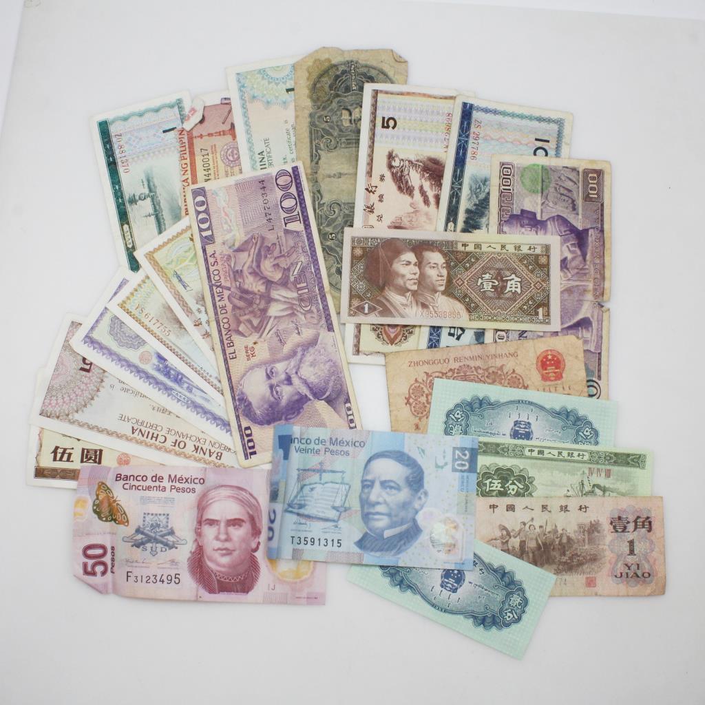 21 Foreign Bills | Property Room