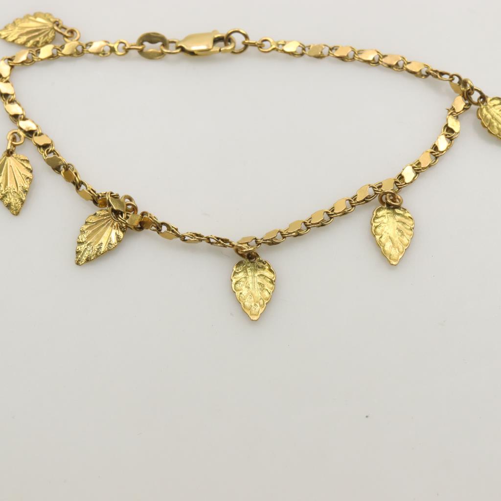 21kt Gold Leaf Bracelet | Property Room