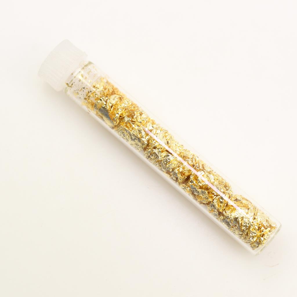 22kt Gold Flakes In A Tube | Property Room