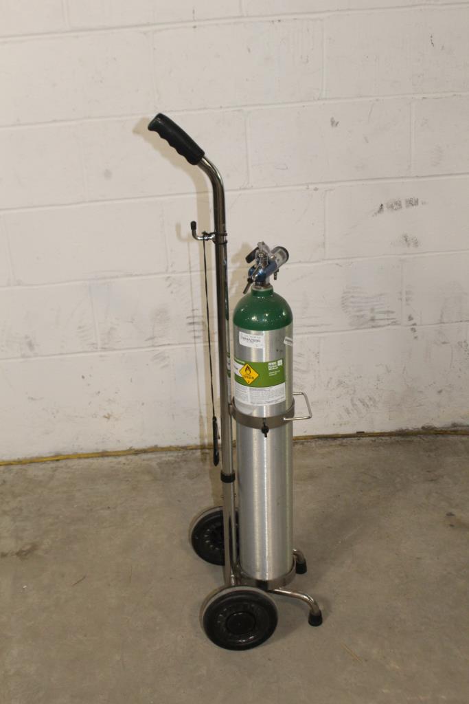 24 Cubic Foot Oxygen Tank | Property Room