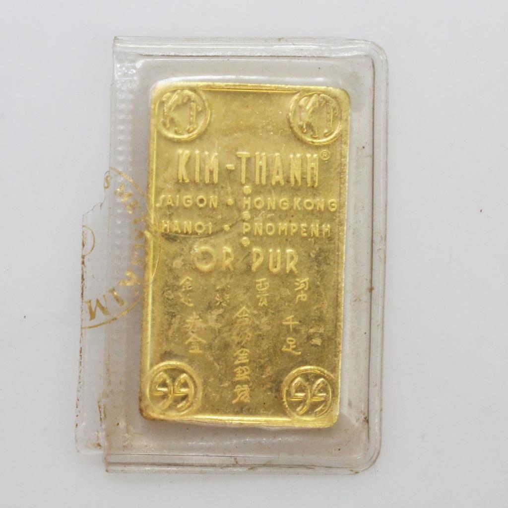 24kt Gold Bar - Rare Mot Luong 37.5g | Property Room