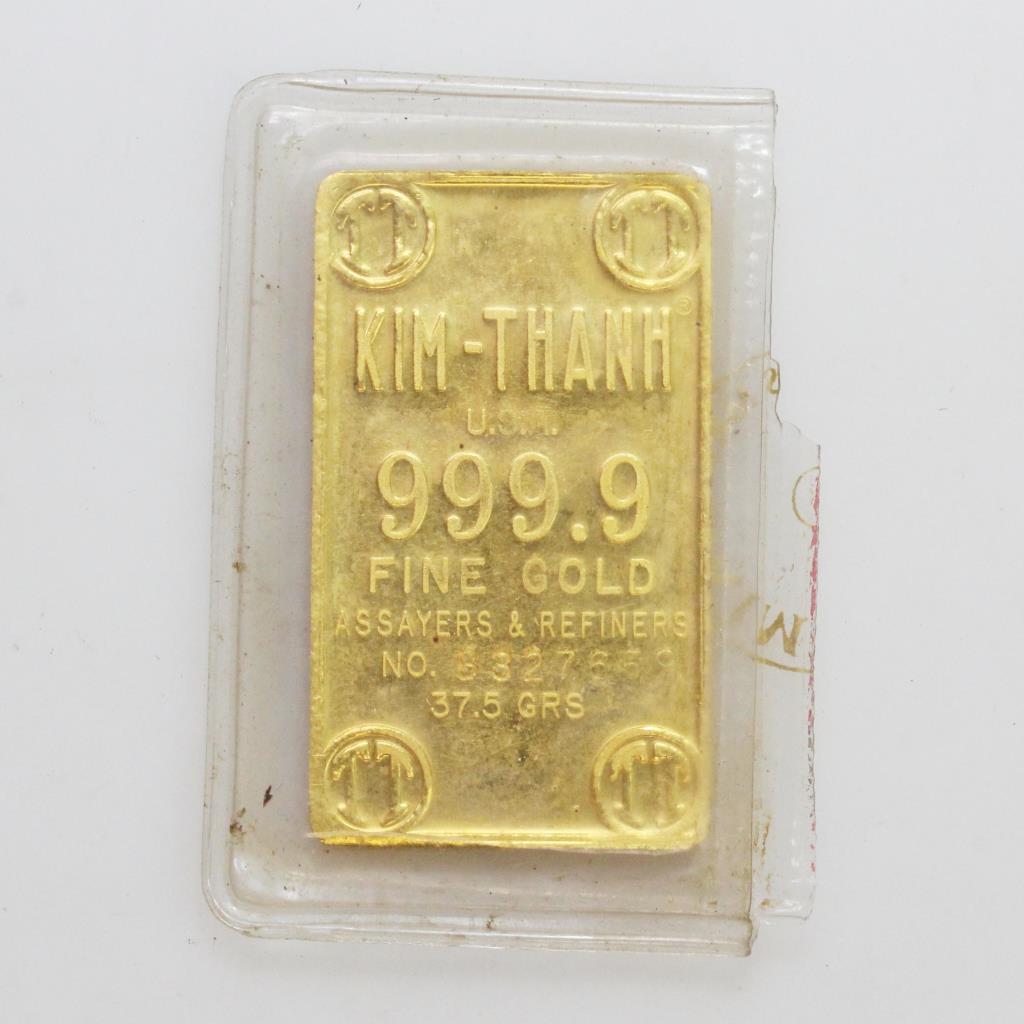 24kt Gold Bar - Rare Mot Luong 37.5g | Property Room