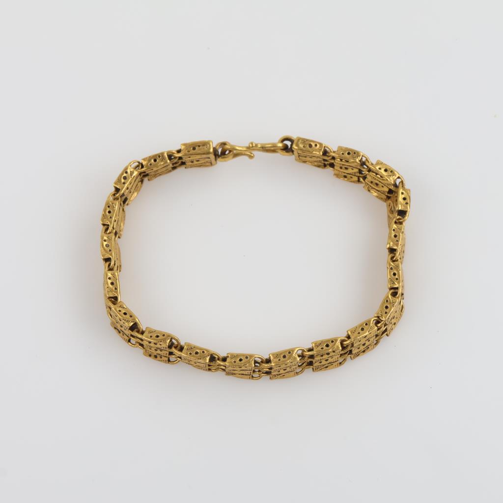24kt GP Bracelet | Property Room