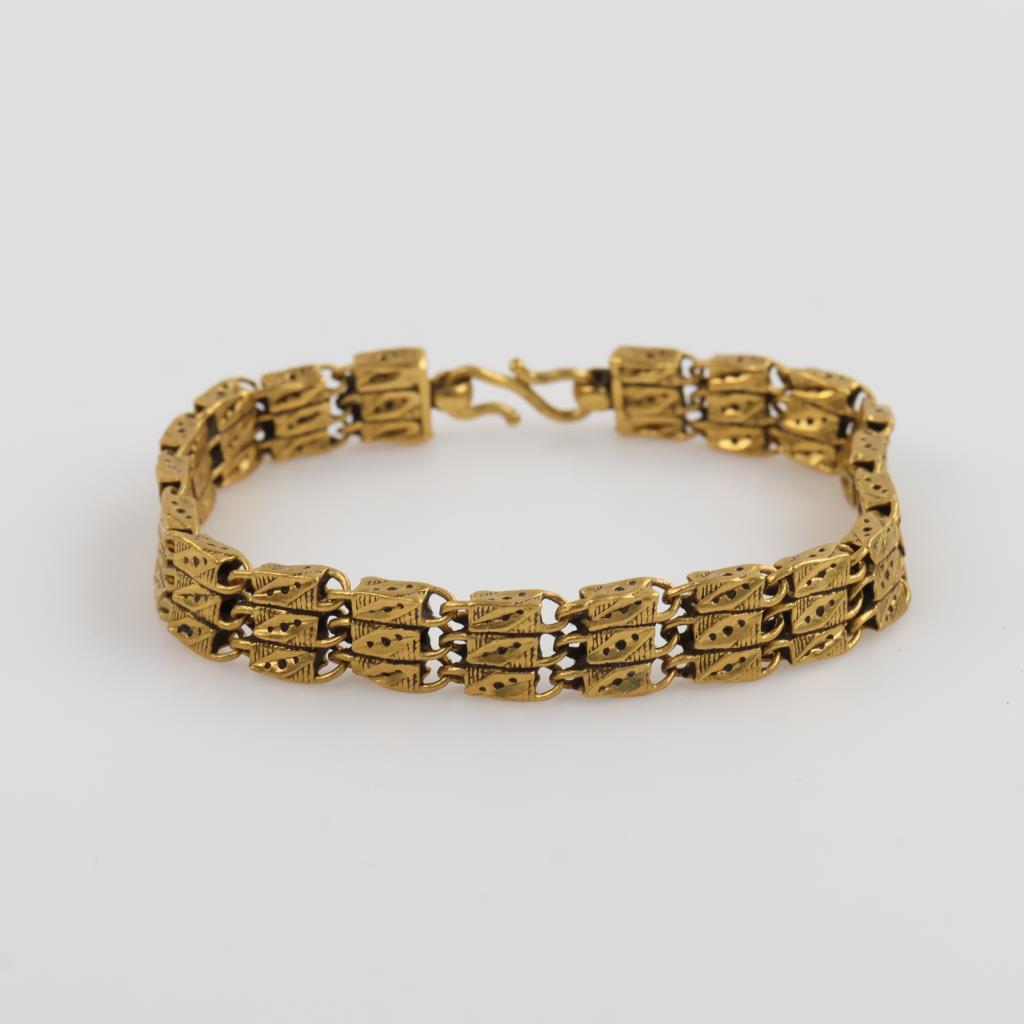 24kt GP Bracelet | Property Room