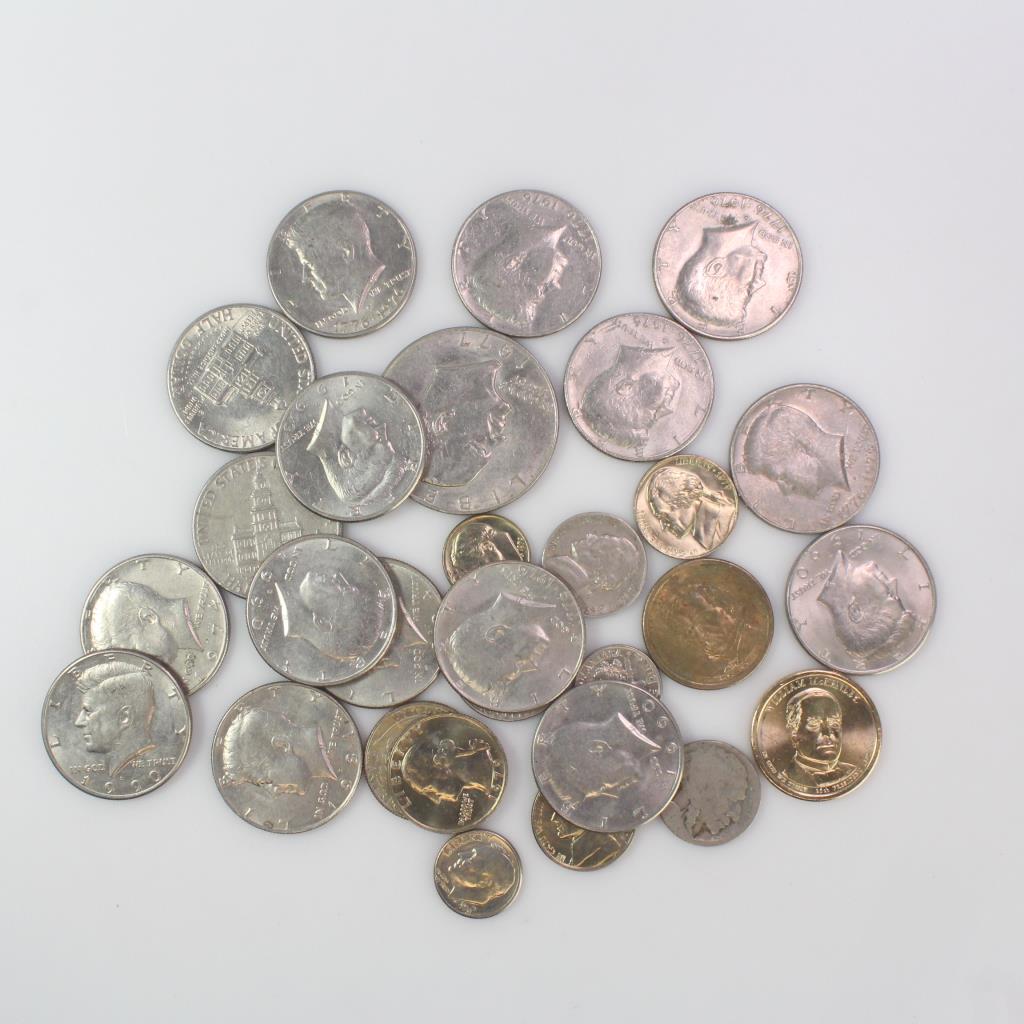 25+ Assorted US Coins | Property Room