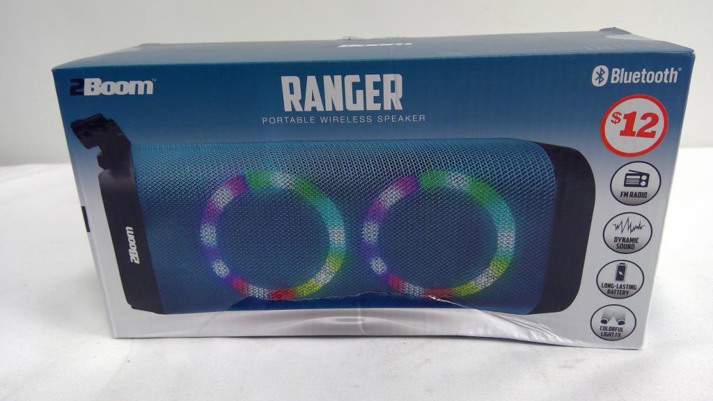 2Boom Ranger Wireless Speaker, Blue | Property Room