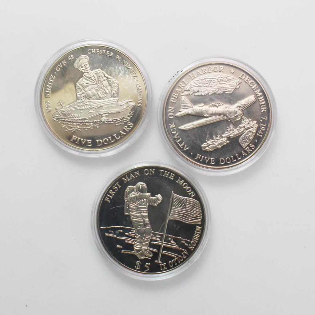 3 Commemorative Coins | Property Room