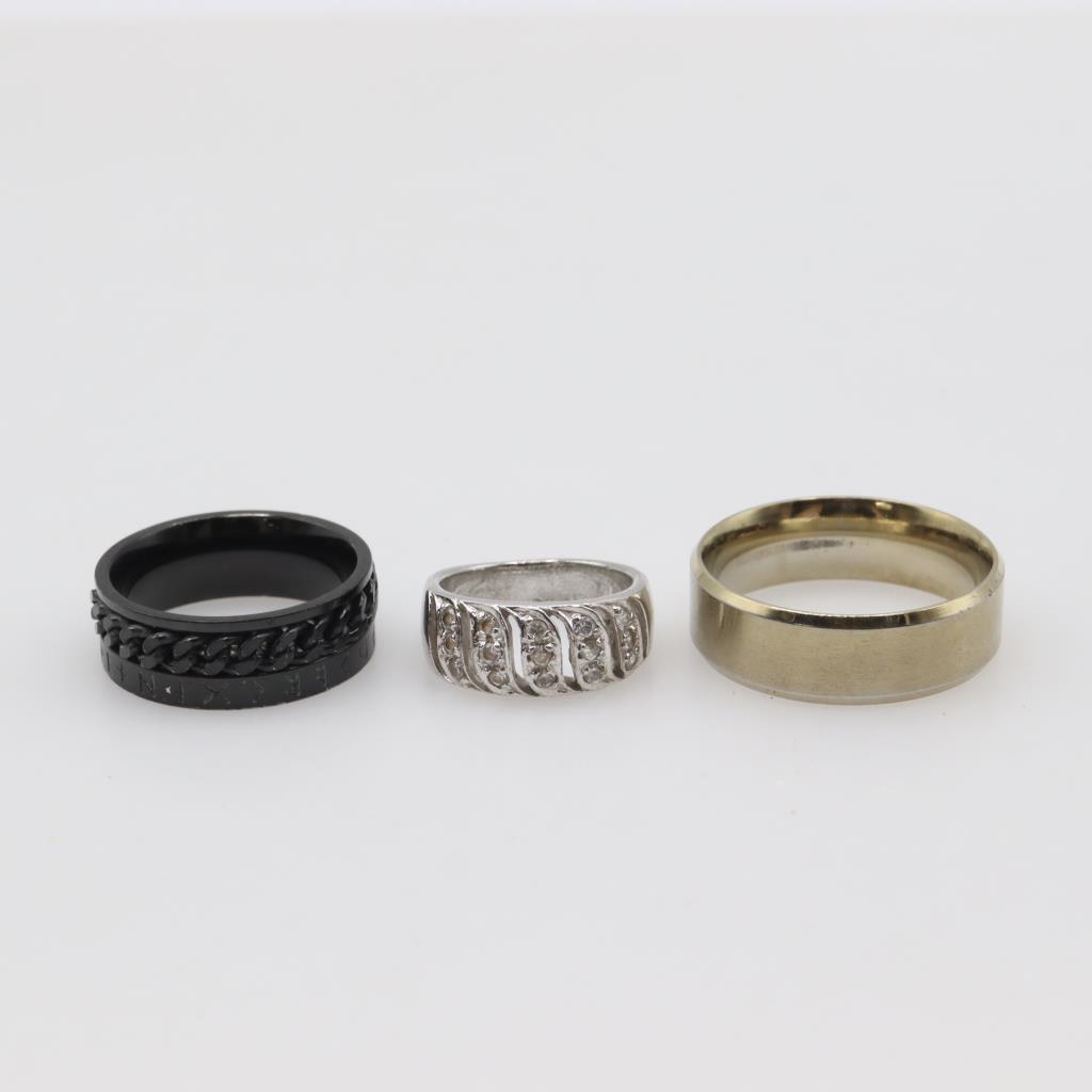 3 Fashion Rings | Property Room
