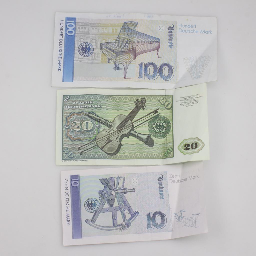 3 German Bank Notes | Property Room