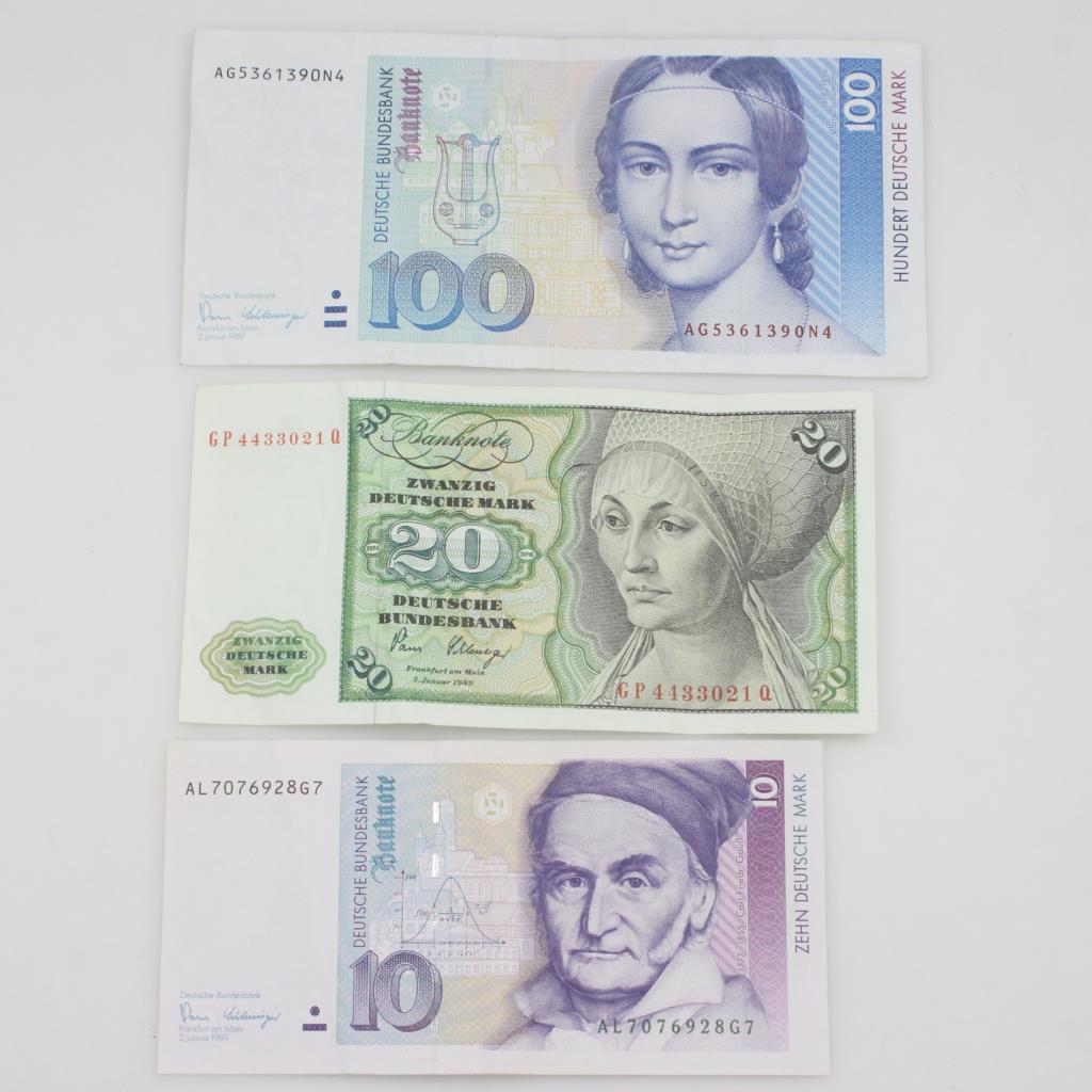 3 German Bank Notes | Property Room
