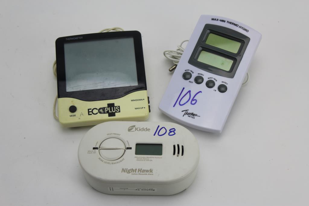 3 Pc Temperature Reader Bulk Lot | Property Room